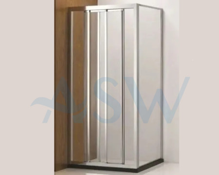 Frameless Shower Screen Corner Fixed Panel & Sliding Door & Return ...